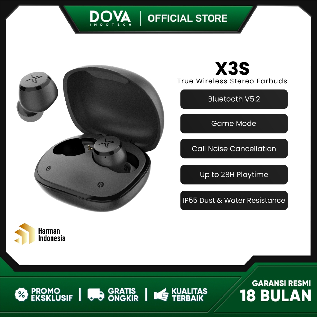 Jual EDIFIER TWS X3s True Wireless Stereo Earbuds | Shopee Indonesia