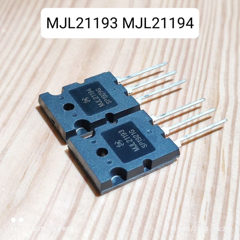 Jual TRANSISTOR MJL21193 MJL21194 ON MURAH | Shopee Indonesia