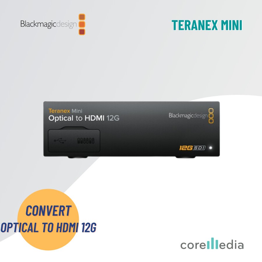 Jual Blackmagic Design Teranex Mini Optical to HDMI 12G Converter | Shopee Indonesia