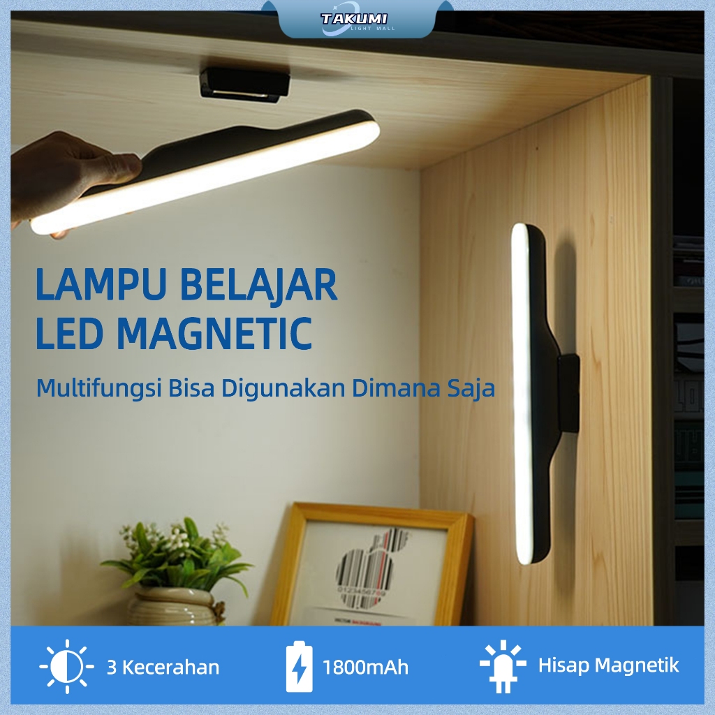 Jual Takumi Light Mall Lampu Tidur Lampu Belajar LED Magnetic ...