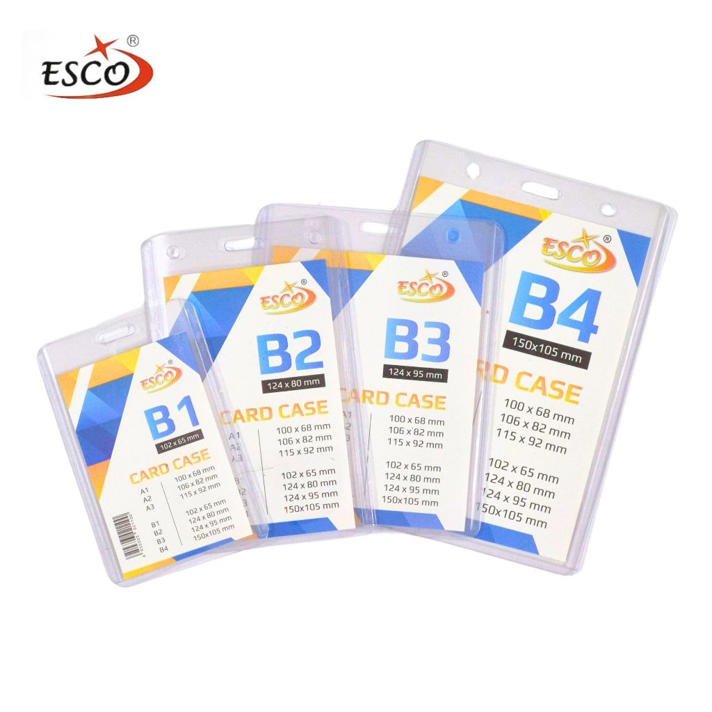 Jual 1 PAK / 20 Pcs Card Case ESCO B1 / B2 / B3 / B4 | Shopee Indonesia