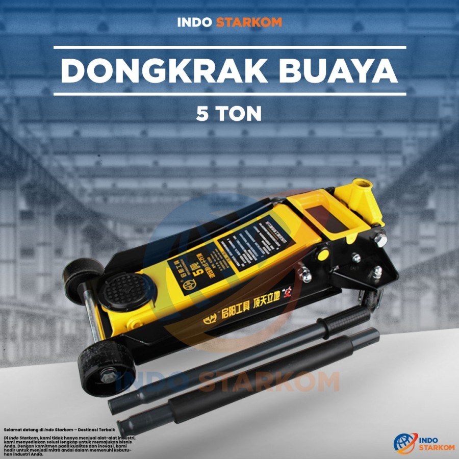 Jual Dongkrak Buaya 5 Ton Double Silinder / Dongkrak Mobil | Shopee ...