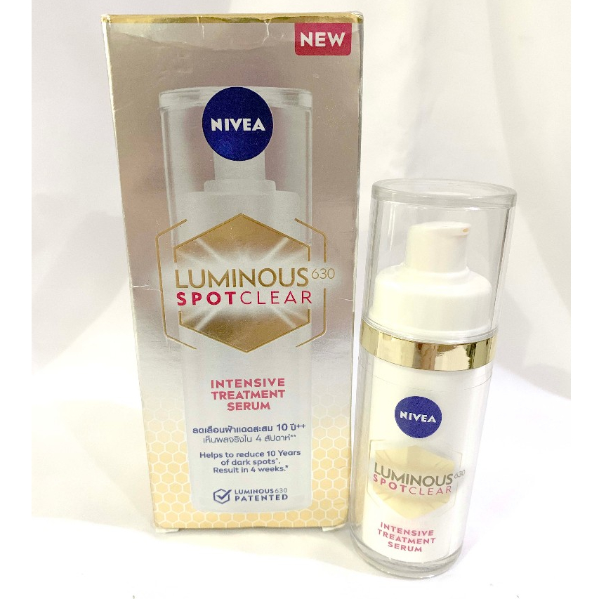 Jual [PRELOVED] NIVEA Luminous 630 Spotclear Intensive Treatment Serum ...
