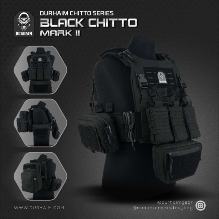 Jual Durhaim Body Vest Chitto Mark II | Shopee Indonesia