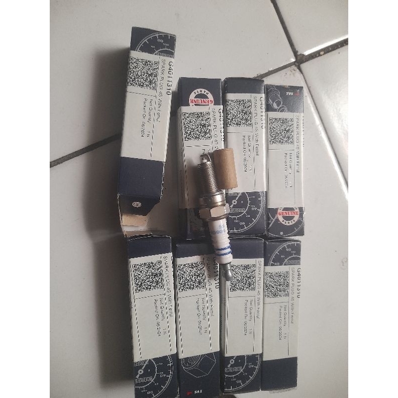 Jual busi / spark plug tvs king / tvs roda 3 kode G4011310 | Shopee ...