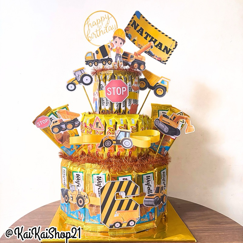 Jual Snack Tower Tema Kuning 3 Tingkat | Shopee Indonesia