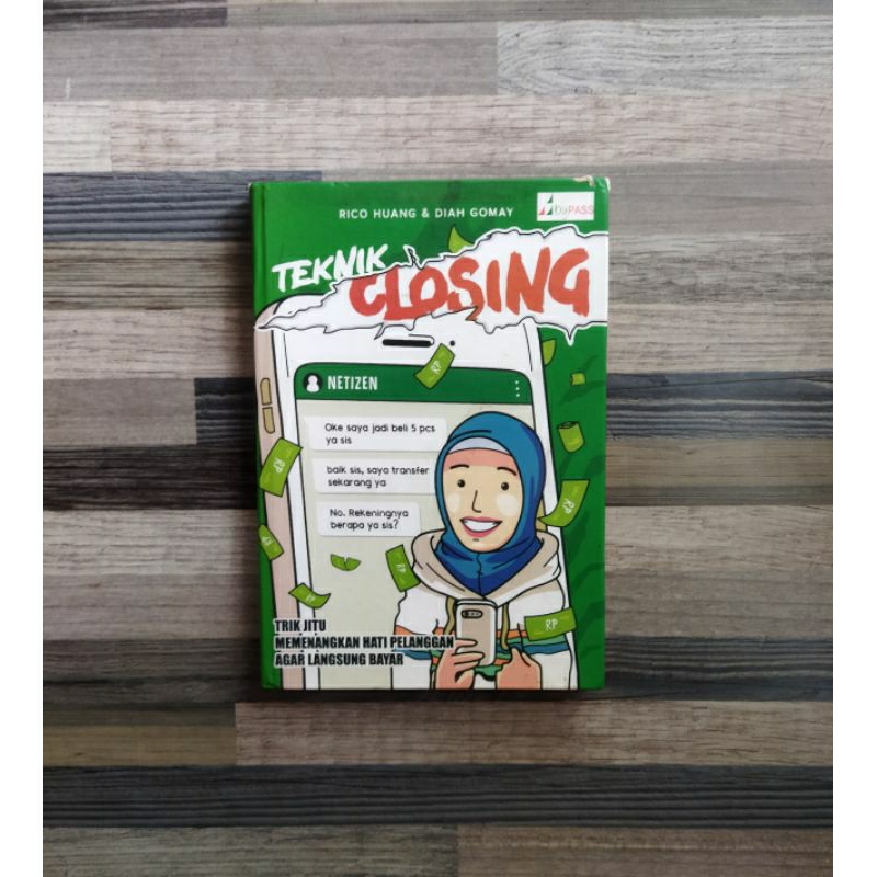 Jual TEKNIK CLOSING RICO HUANG (ORIGINAL) | Shopee Indonesia