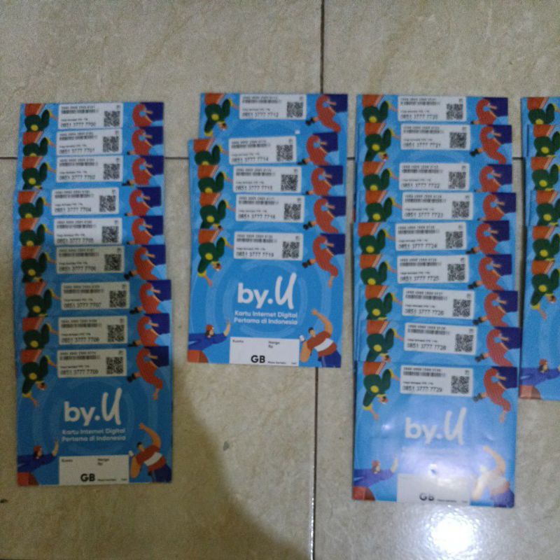 Jual kartu Byu Cakep | Shopee Indonesia