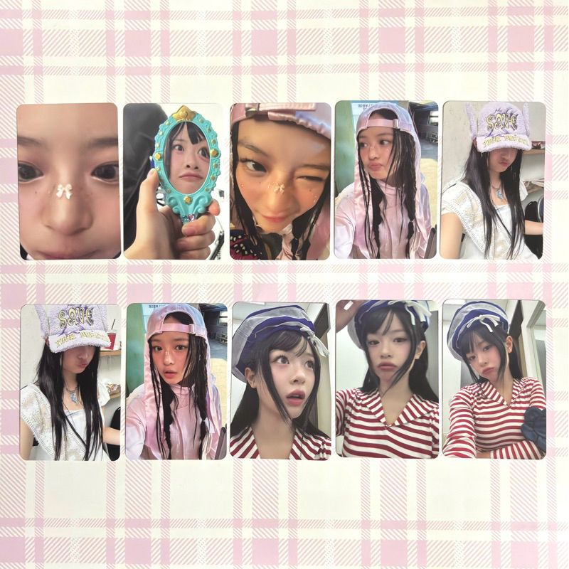 Jual Ready Stock newjeans season greetings 2025 sg25 sharing photocard pc minji hanni danielle ...