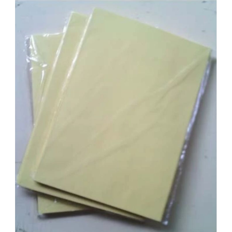 Jual kertas pcb 10pcs ukuran F4 kuning | Shopee Indonesia