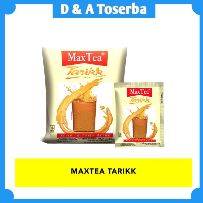 Jual MaxTea Tarikk Fresh In Tasty Drink | Shopee Indonesia