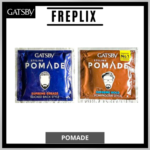 Jual Gatsby STYLING POMADE Sachet 6g Supreme Grease / Supreme Hold ...