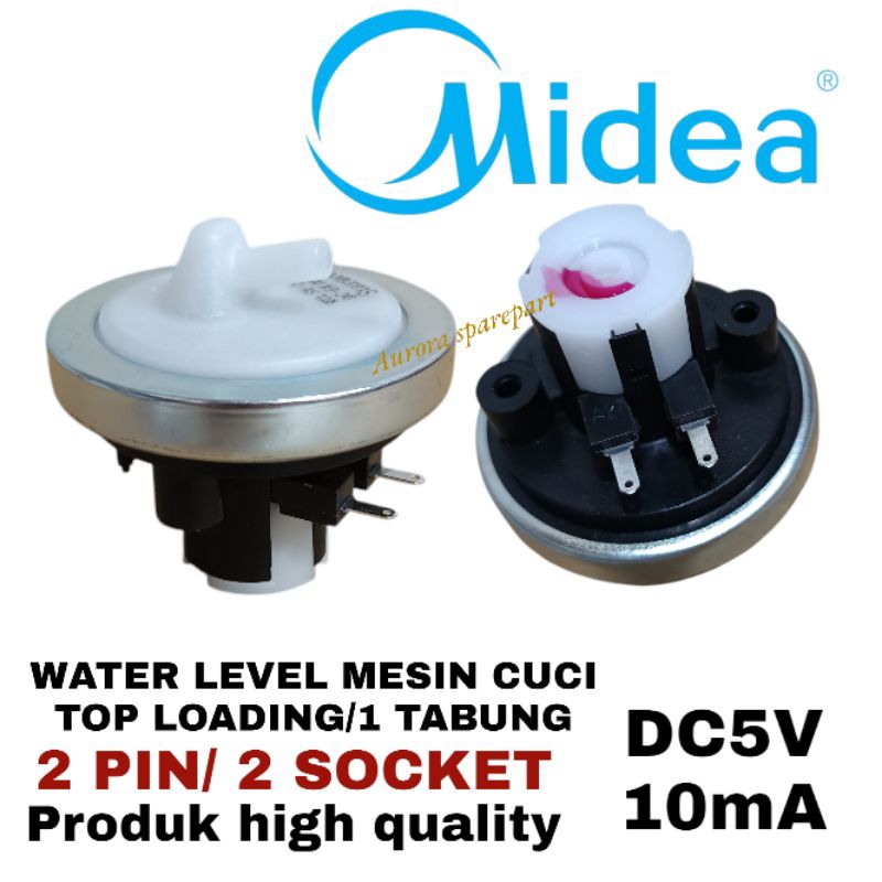 Jual Water level 2 pin / 2 Socket mesin cuci Midea 1 Tabung / Top ...
