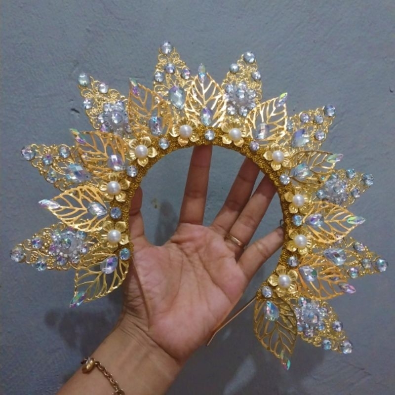 Jual MAHKOTA SUNTING/MAHKOTA PENGANTIN ADAT/KARNAVAL(Tangung/Dewasa) | Shopee Indonesia