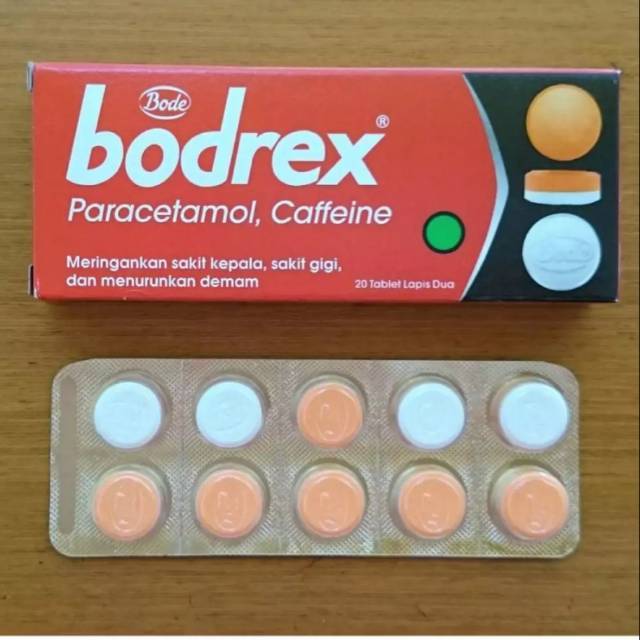 Jual Bodrex 1 pak Isi 2 Keping 20 tablet | Shopee Indonesia