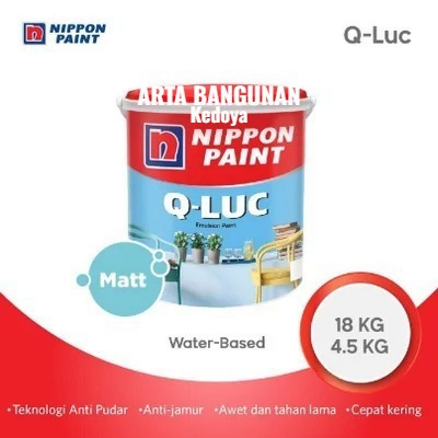 Jual Cat Tembok Interior QLuc Ready Mix - 4,5 Kg ( Gallon ) | Shopee ...