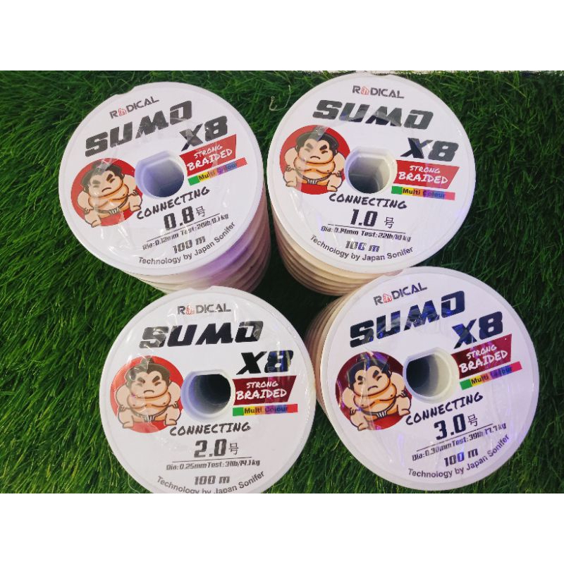 Jual PE sumo multicolour 100 meter | Shopee Indonesia