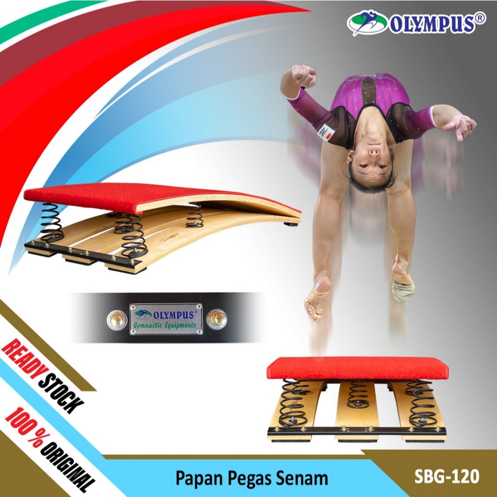 Jual Olympus Papan Pegas Senam SBG-120 (Springboard Olympic) | Shopee Indonesia