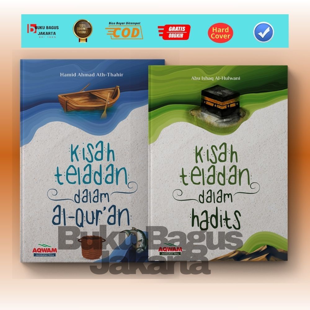 Jual Buku Paket KIsah Teladan Dalam Al-Quran & Hadits 2 Buku | Shopee Indonesia