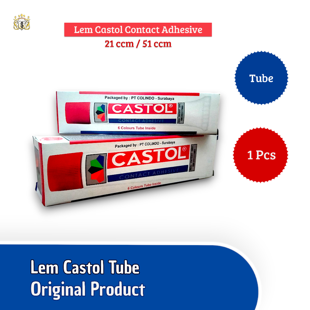 Jual Lem Castol Tube Serbaguna Size 21 ccm / 51 ccm Untuk Stair Nosing ...