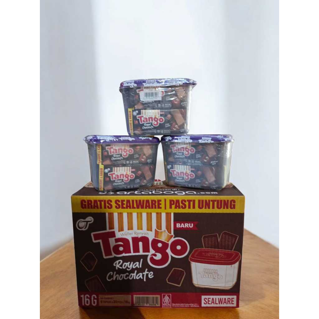 Jual tango sealwarl toples isi 20 pcs / tango rasa vanilla dan coklat ...