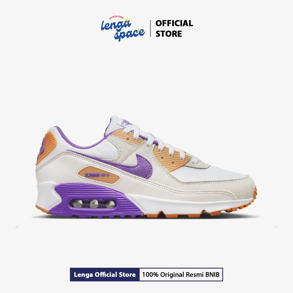 Jual Sepatu Sneakers Pria NK Air Max 90 - White/Phantom (DM0029-102) Original | Shopee Indonesia