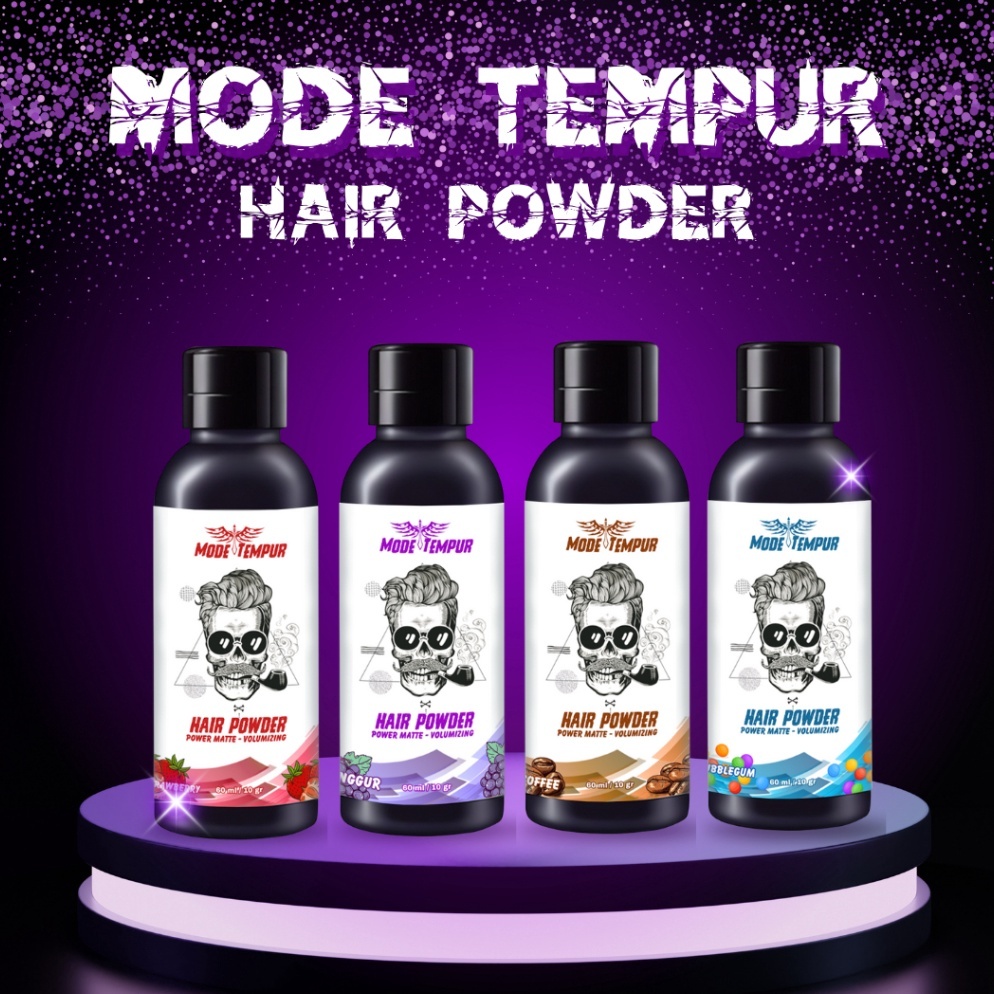 Jual BB MODE TEMPUR HAIR POWDER 60ML / 10GR KEMASAN MINI VOLUMIZING ...