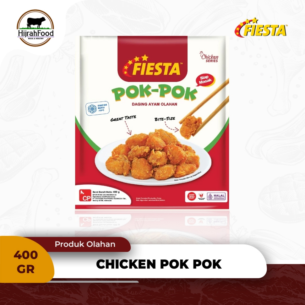Jual Fiesta Chicken Pok-pok 400 gr Daging Ayam Olahan Siap Masak ...