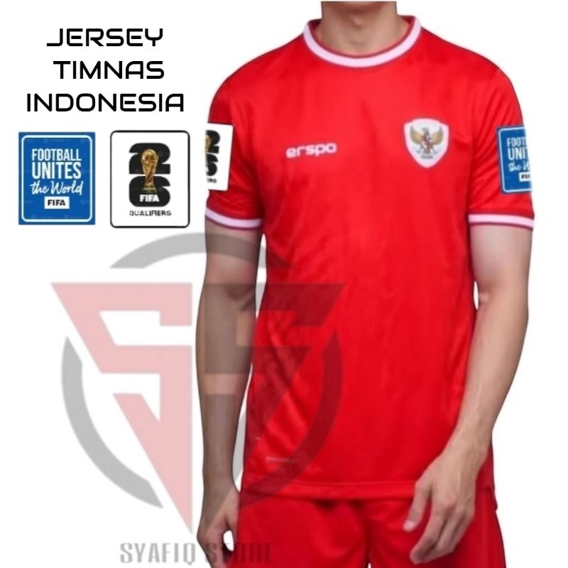 Jual JERSEY TIMNAS INDONESIA HOME AWAY ERSPRO LOGO GARUDA | Shopee ...