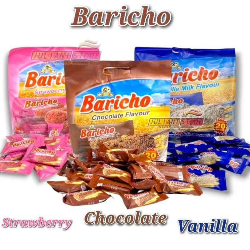 Jual Baricho Snack Sereal 4 Bungkus Baricho Cereal Oat Flavour Gandum ...