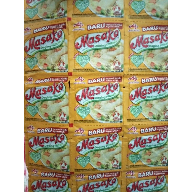 Jual Masako Rasa Ayam | 1 Renceng (isi 12 sachet) | Shopee Indonesia