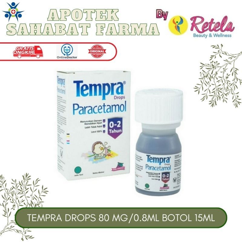 Jual TEMPRA DROPS 80 MG/0.8ML BOTOL 15ML | Shopee Indonesia