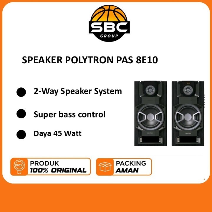 Jual SPEAKER POLYTRON PAS 8E10 | Shopee Indonesia
