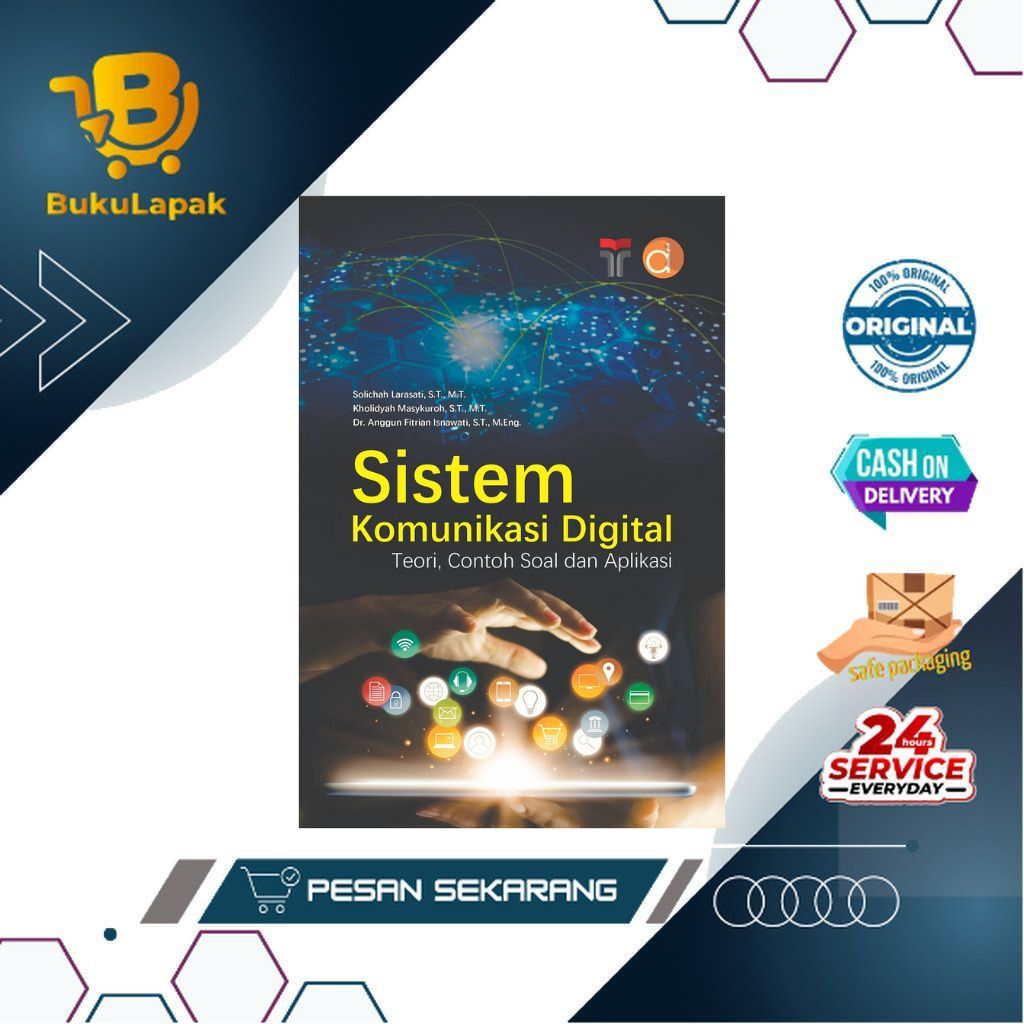 Jual Sistem Komunikasi Digital Teori, Contoh Soal Dan Aplikasi ...