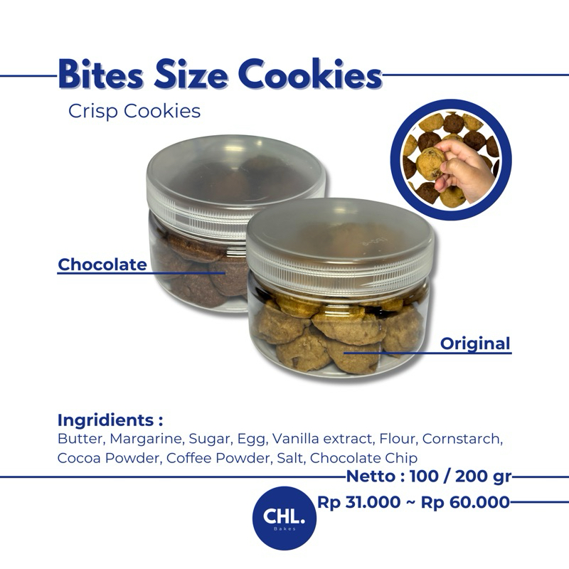 Jual Bites Size Cookies (Toples Only) | Shopee Indonesia
