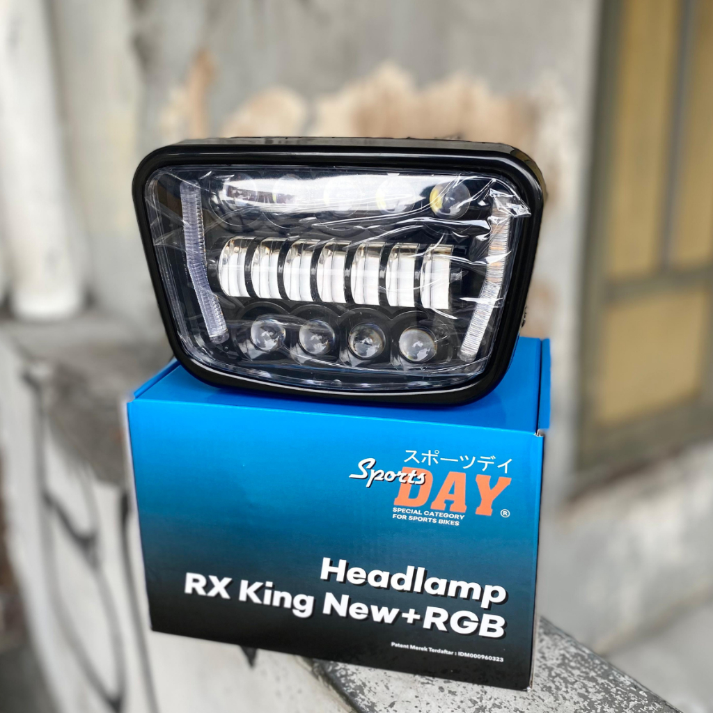 Jual LAMPU DEPAN DAYMAKER RX KING NEW GEN 3 RGB SPORTS DAY KOTAK SET ...