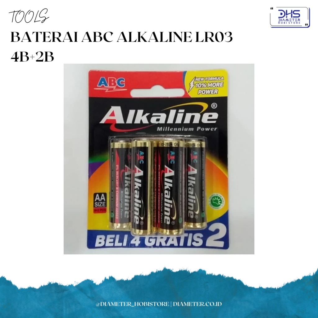 Jual Baterai ABC Alkaline Berbagai Jenis | Shopee Indonesia