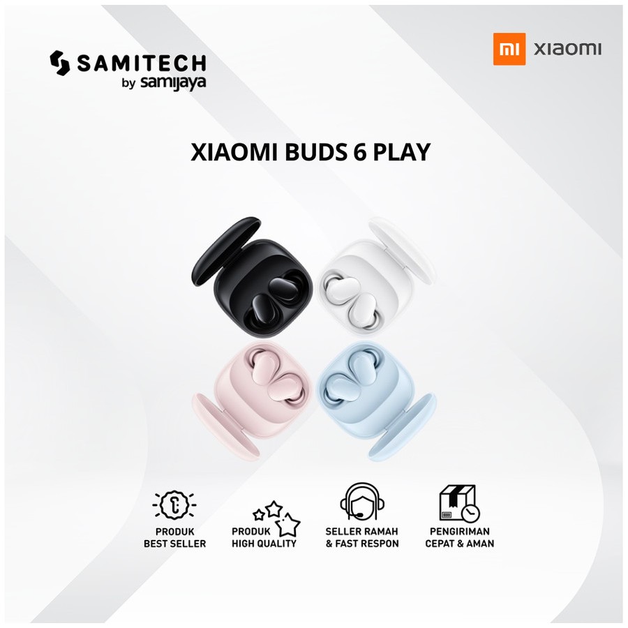 Jual Xiaomi Redmi Buds 6 Play Bluetooth - Xiaomi Earbuds App Support ...
