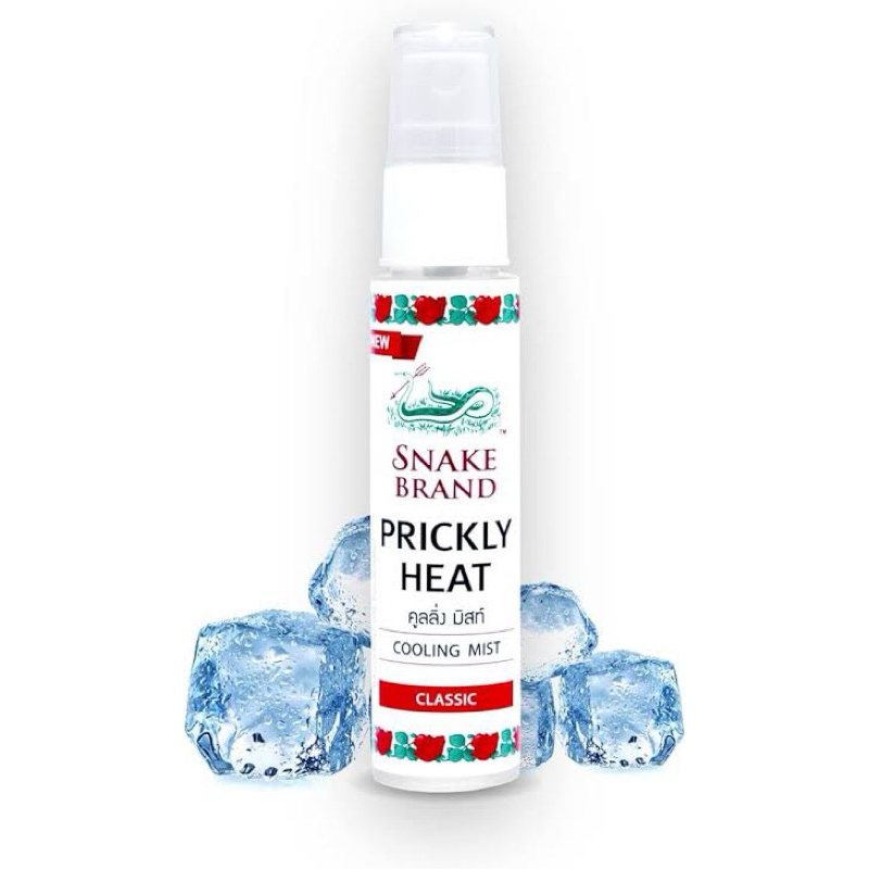 Jual prickly heat snake brand Spray bedak ular sprey cair thailand ...