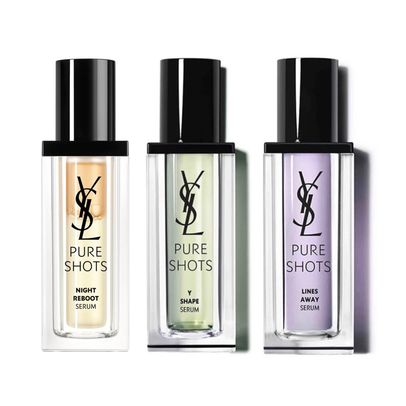 Jual FULL SIZE! YSL PURE SHOTS NIGHT REBOOT & Y SHAPE & LINES AWAY ...