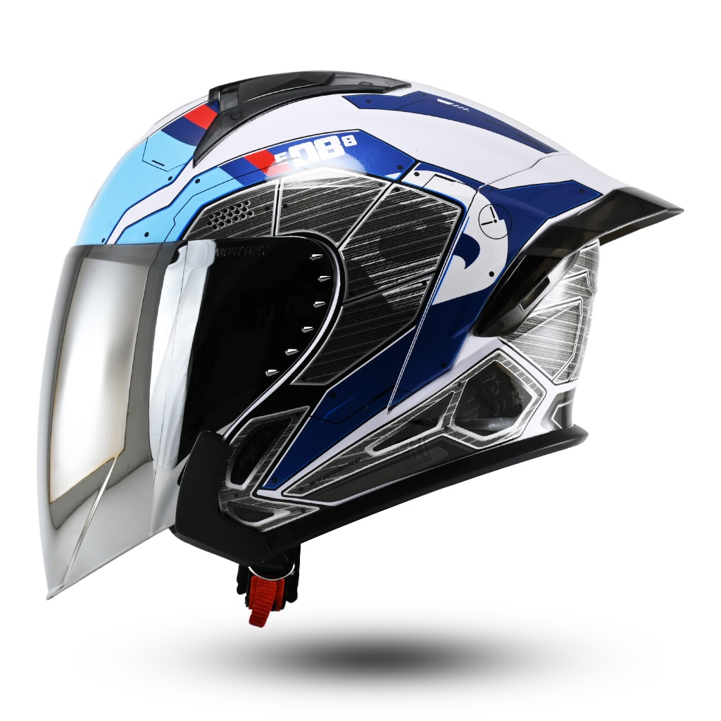 Jual Rsix Eagle Motif Helm Half Face Premium SNI | Shopee Indonesia