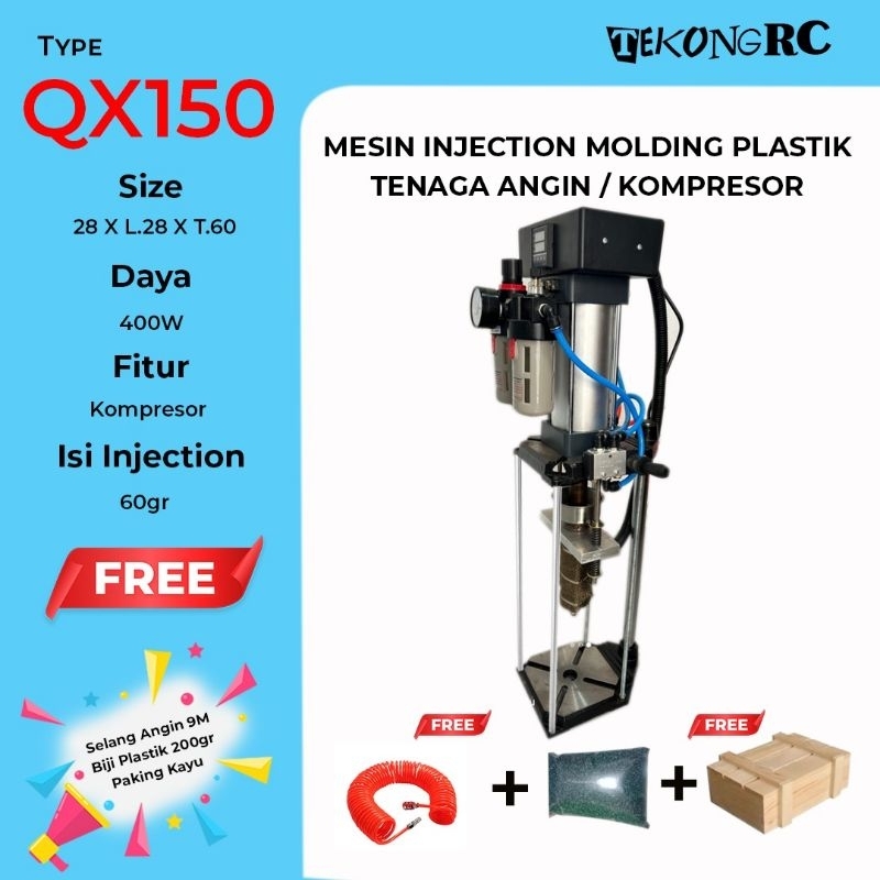 Jual Mesin Plastic Injection Moulding Cetak Kemasan Plastik XC150 ...