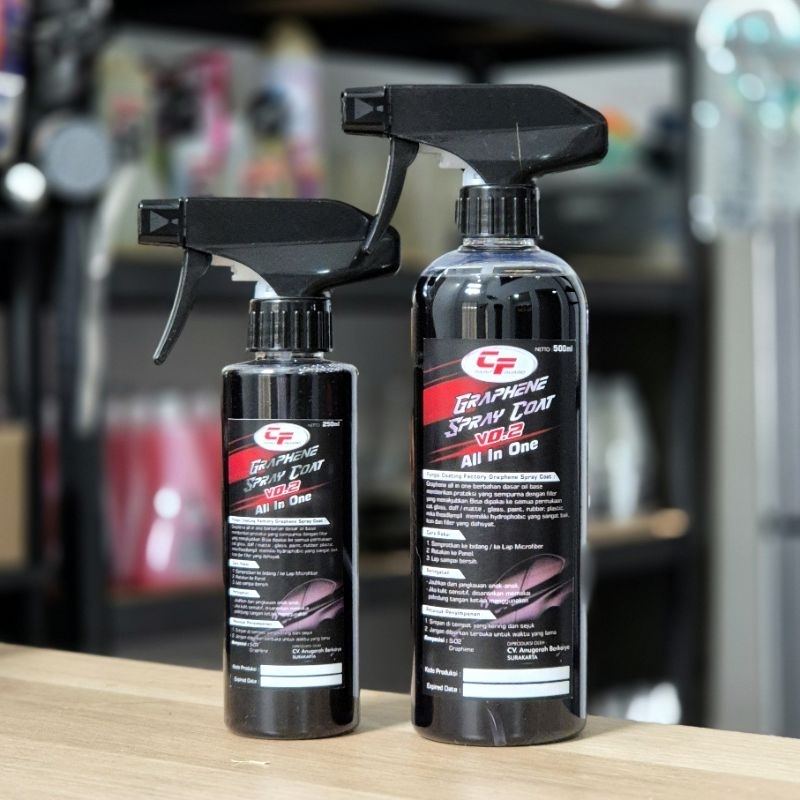 Jual GRAPHENE SPRAY COAT V02 GSC V2 All in One Protection Semi Coating ...