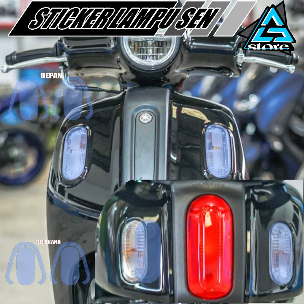Jual STIKER LAMPU SEN FAZZIO/STICKER ANTI GORES/STIKER TRANSPARAN ...