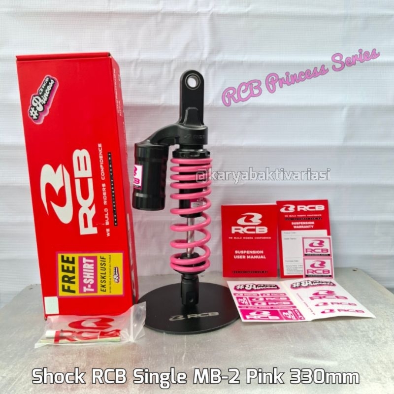 Jual SHOCK RCB SINGLE MB-2 330mm Pink Edition Princess Original ...