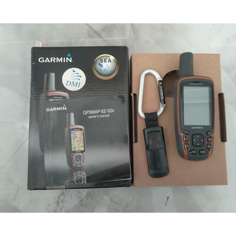 Jual Gps Garmin Map 62s Kondisi Second Full Set Mulus | Shopee Indonesia
