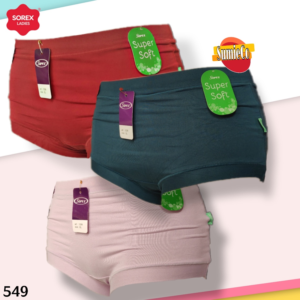 Jual SM549 Sorex Celana Dalam Wanita Dewasa dan Remaja Midi Size M L EL QL | Shopee Indonesia