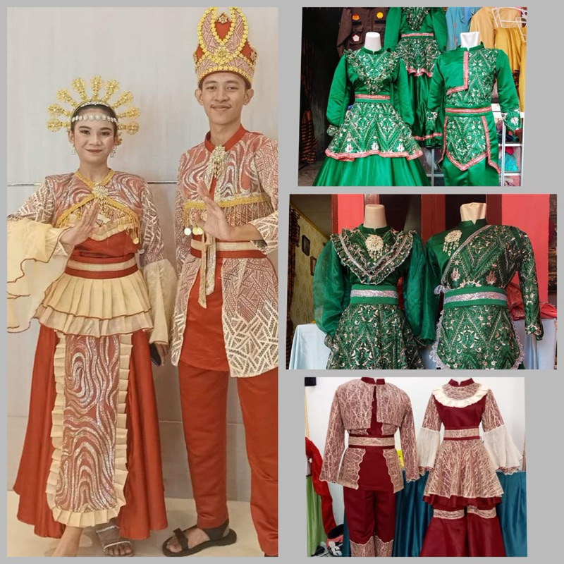 Jual baju adat baju tari hrg satu set bisa request pesan model dan ...