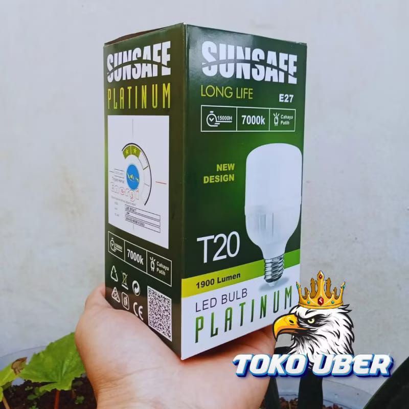 Jual Lampu LED Sunsafe Platinum Type 20 watt Cahaya Putih | Shopee ...