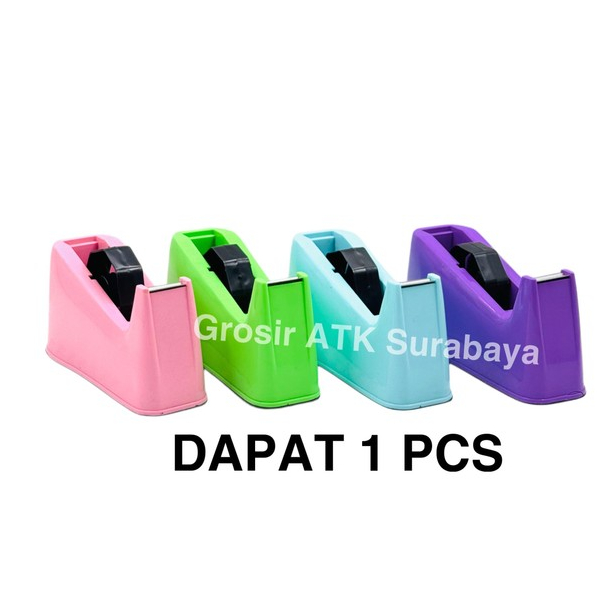Jual DISPENSER ISOLASI JENIA BESAR PASTEL TC-B / Tape Cutter / Tape ...